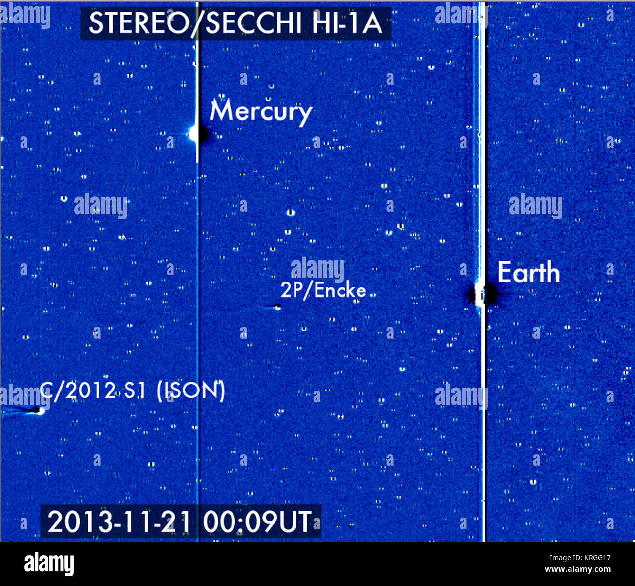 Comet C 2012 S1 (ISON Stock Photo - Alamy