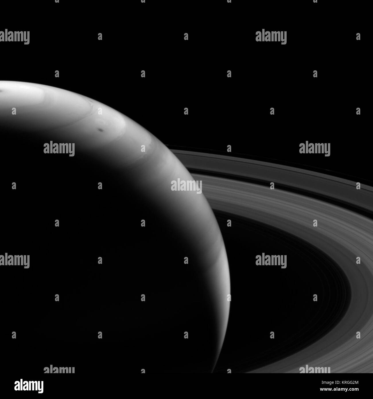 Planet saturn Black and White Stock Photos & Images - Alamy