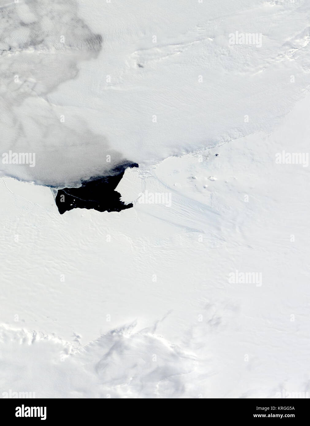 Iceberg calving from Pine Island Glacier, Antarctica - November 8, 2013 ...