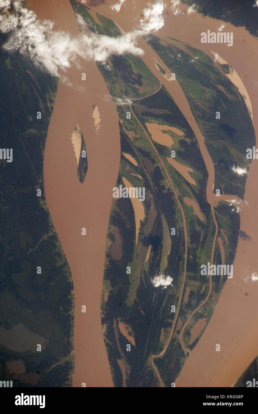ISS-38 Amazon River system Stock Photo - Alamy