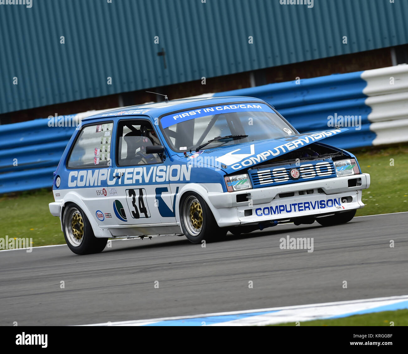 Patrick Watts, Nick Swift, MG Metro Turbo, HTCC, Historic Touring Car ...