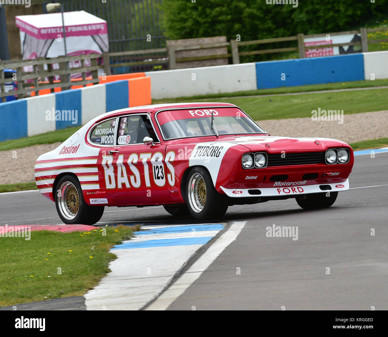 Ric Wood, Adam Morgan, Ford Capri, HTCC, Historic Touring Car Challenge ...