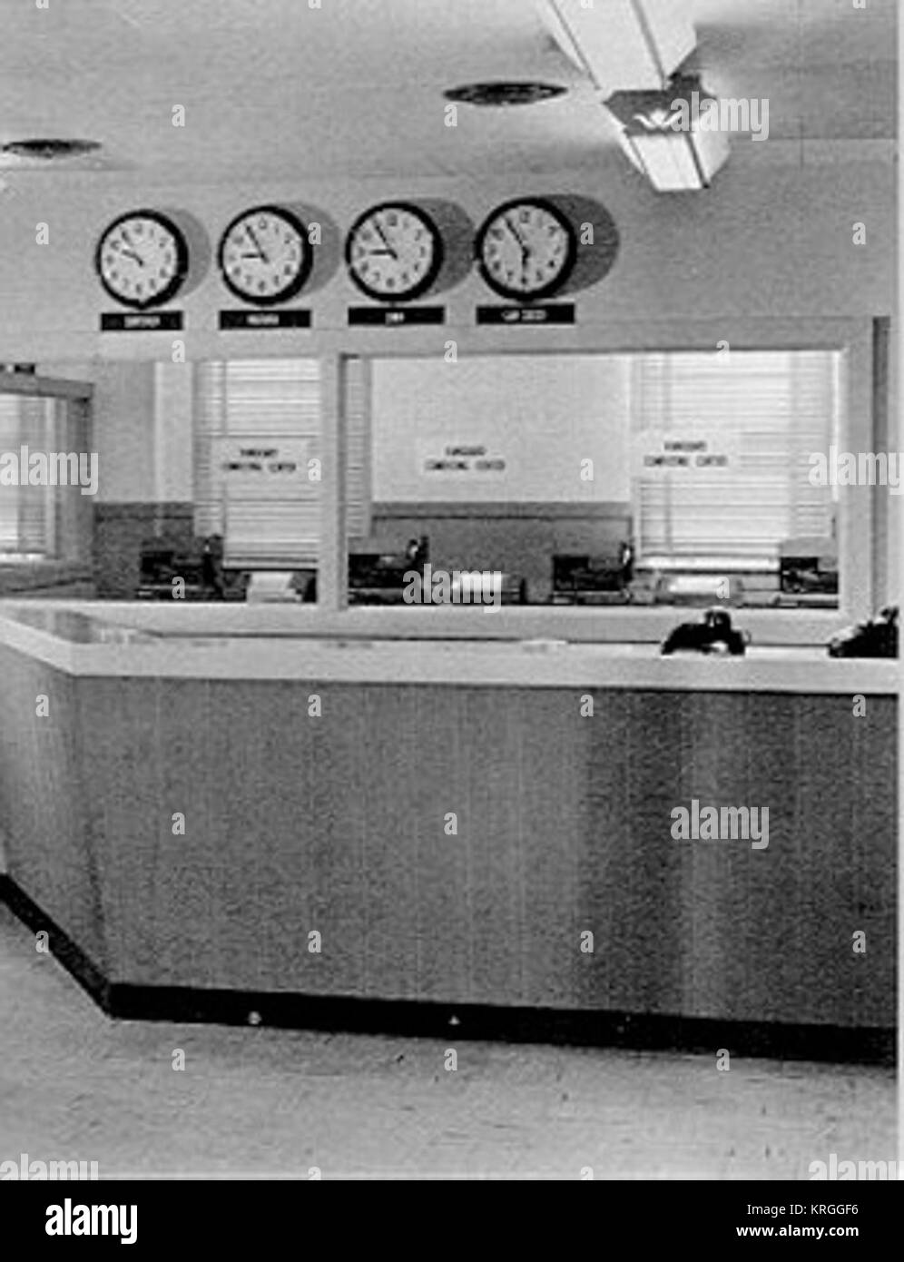 Vanguard project control room Stock Photo - Alamy