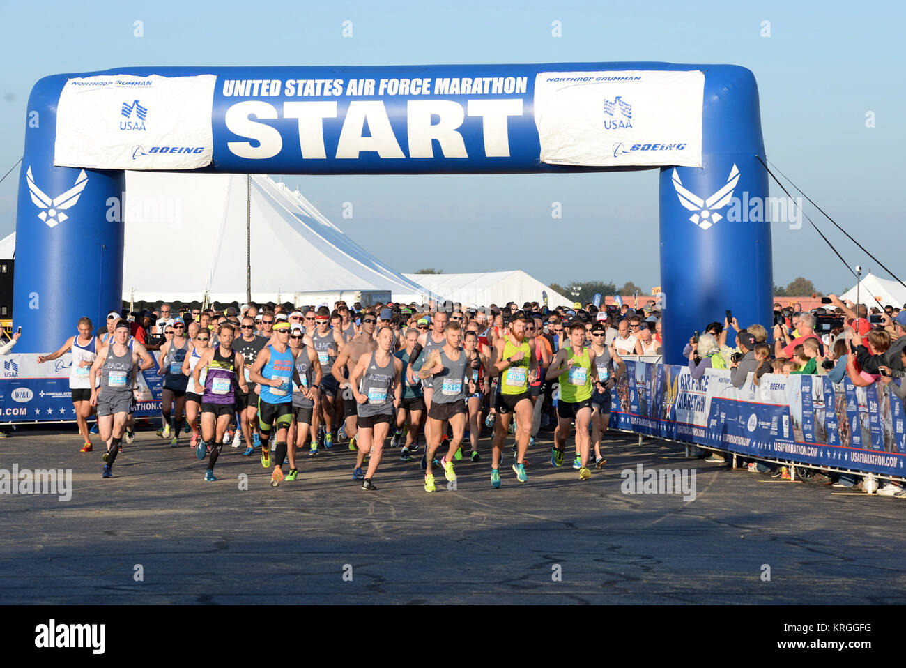 Scenes from the 2017 Air Force Marathon (U.S. Air Force Stock Photo - Alamy
