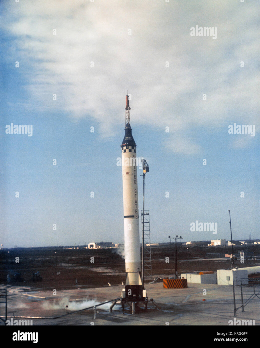 Mercury redstone rocket hi-res stock photography and images - Alamy