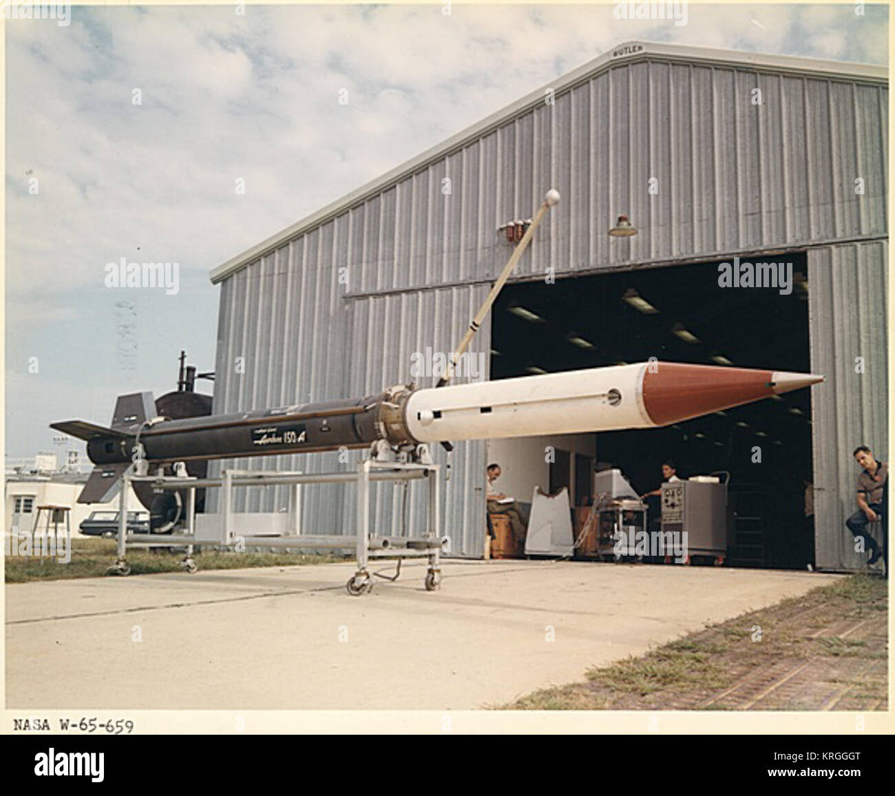 Aerobee rocket hi-res stock photography and images - Alamy