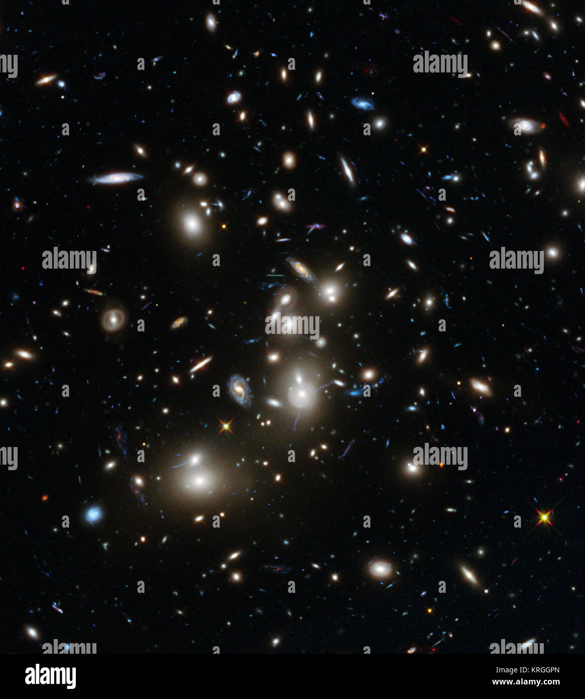 This image of Abell 2744 is the first to come from Hubble's Frontier ...