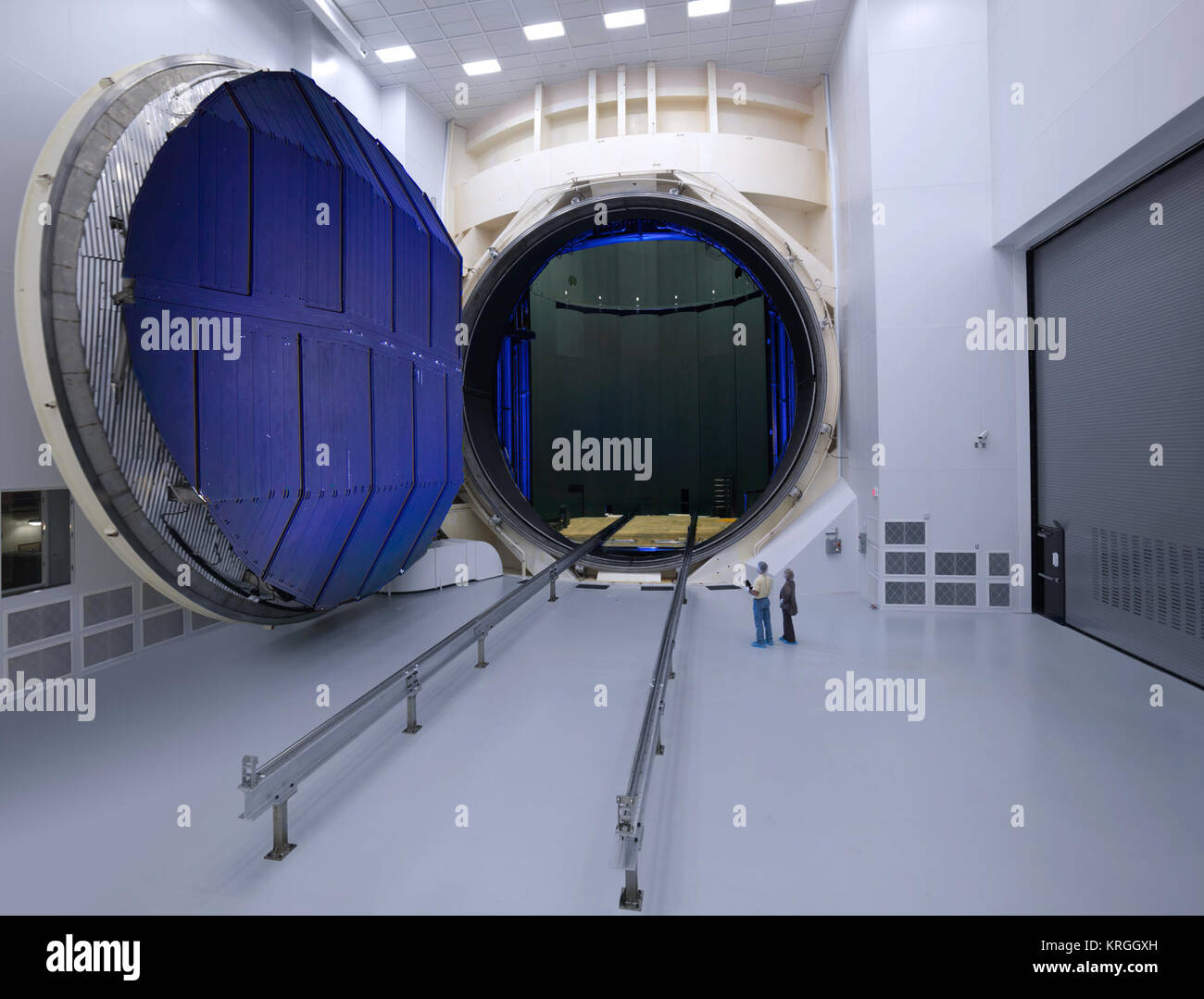 Production photographs of Building 32, Chamber A showing the ...