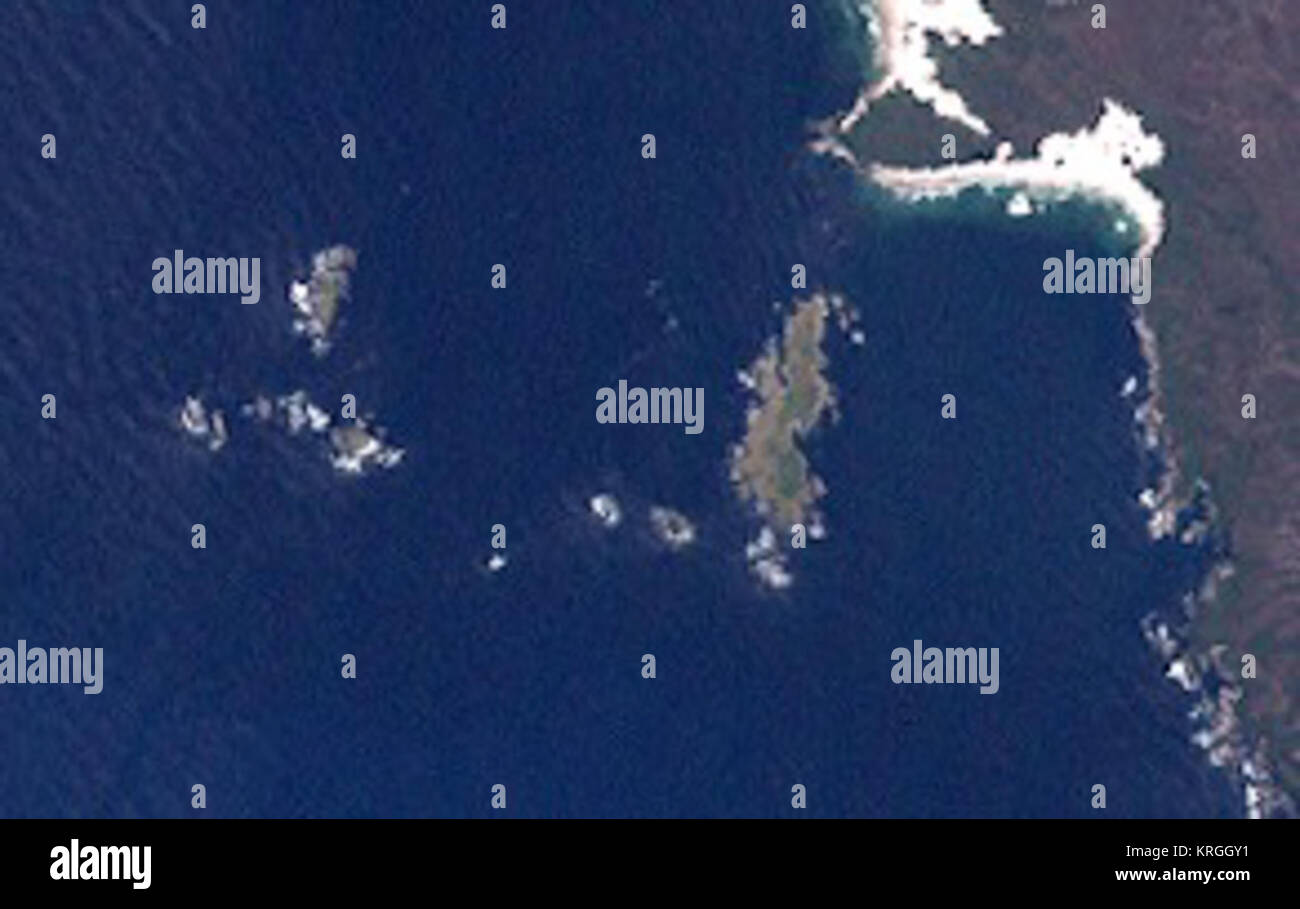 Mutton Bird Islands 28Landsat29 Stock Photo - Alamy