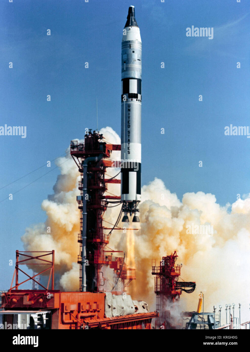 Gemini 5 launch Stock Photo - Alamy