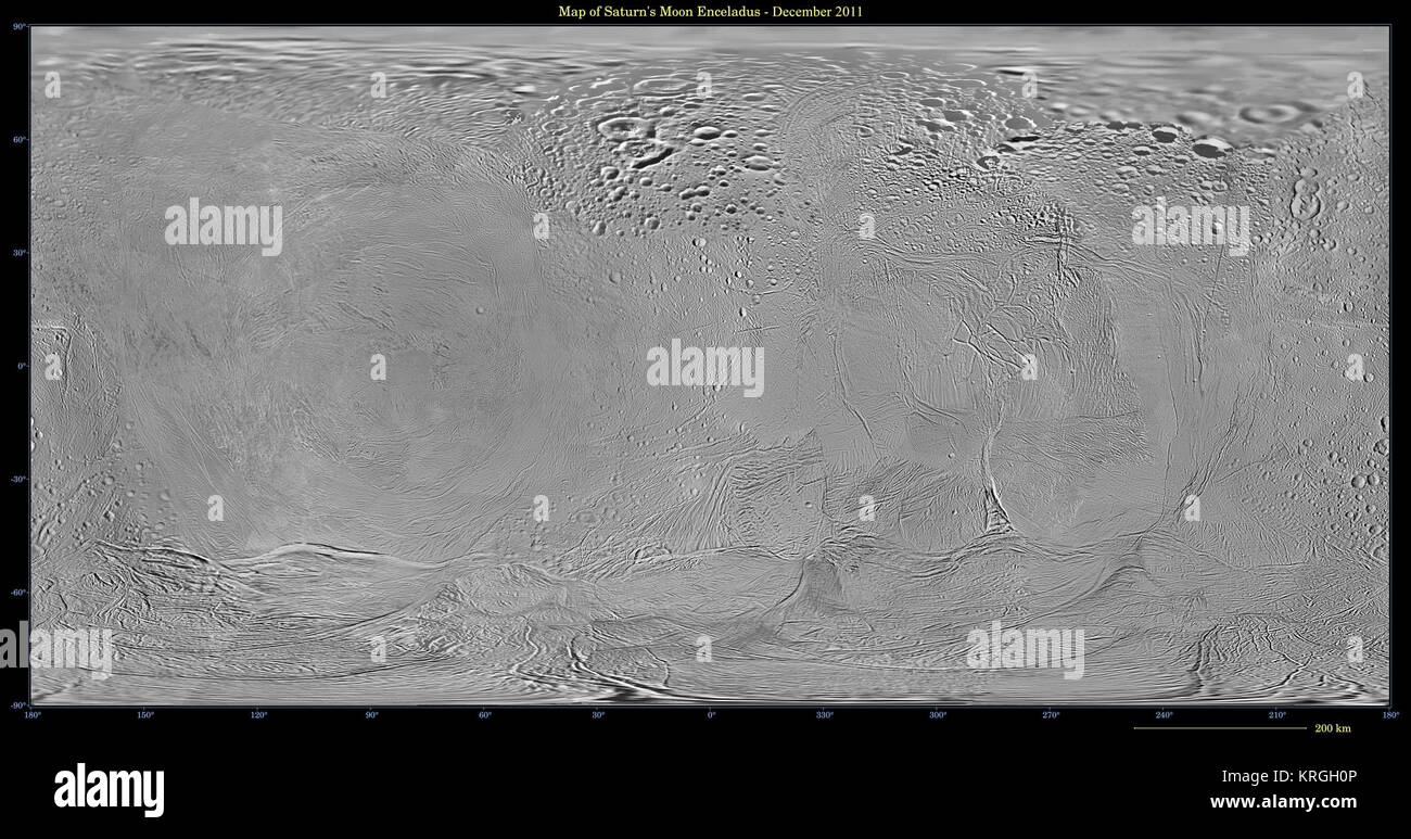 Map of enceladus hi-res stock photography and images - Alamy
