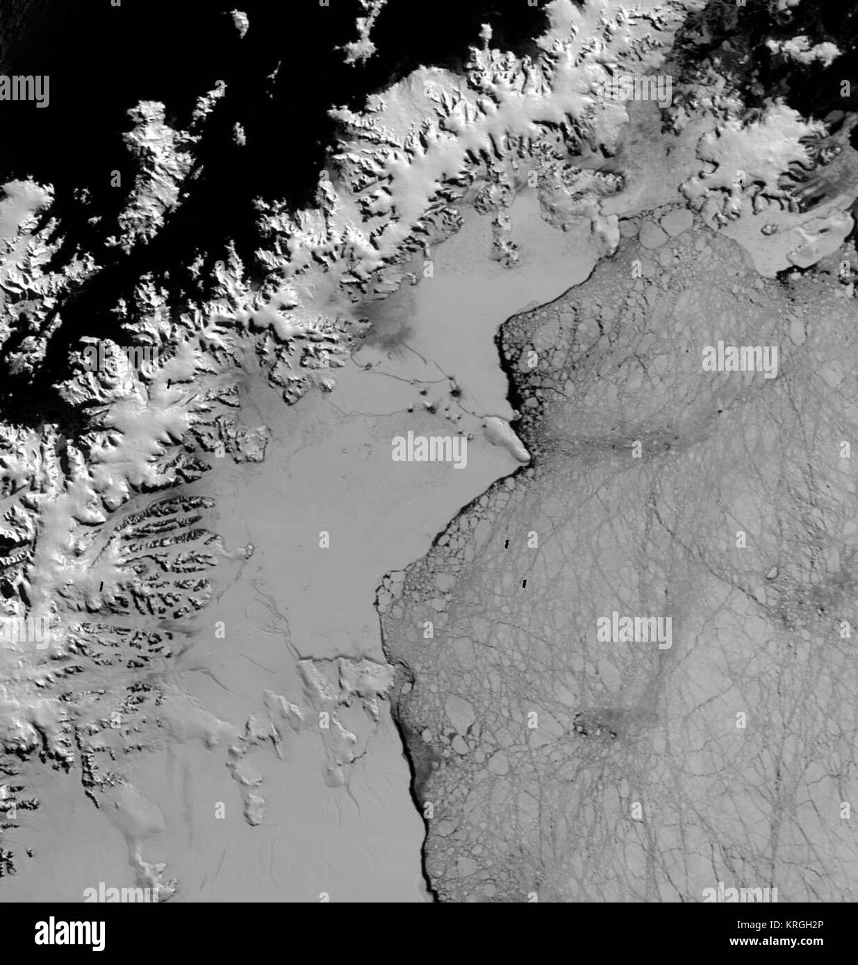 Larsen B March 2013 Stock Photo - Alamy