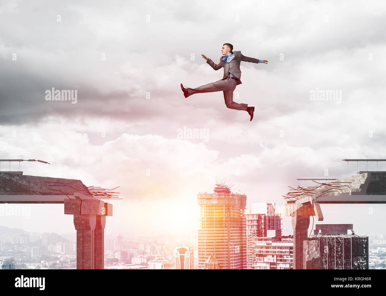 Problem and difficulties overcoming concept Stock Photo - Alamy
