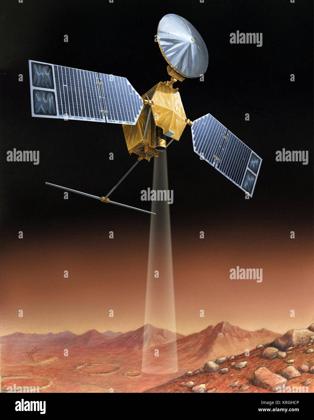 Hirise at mars Stock Photo - Alamy