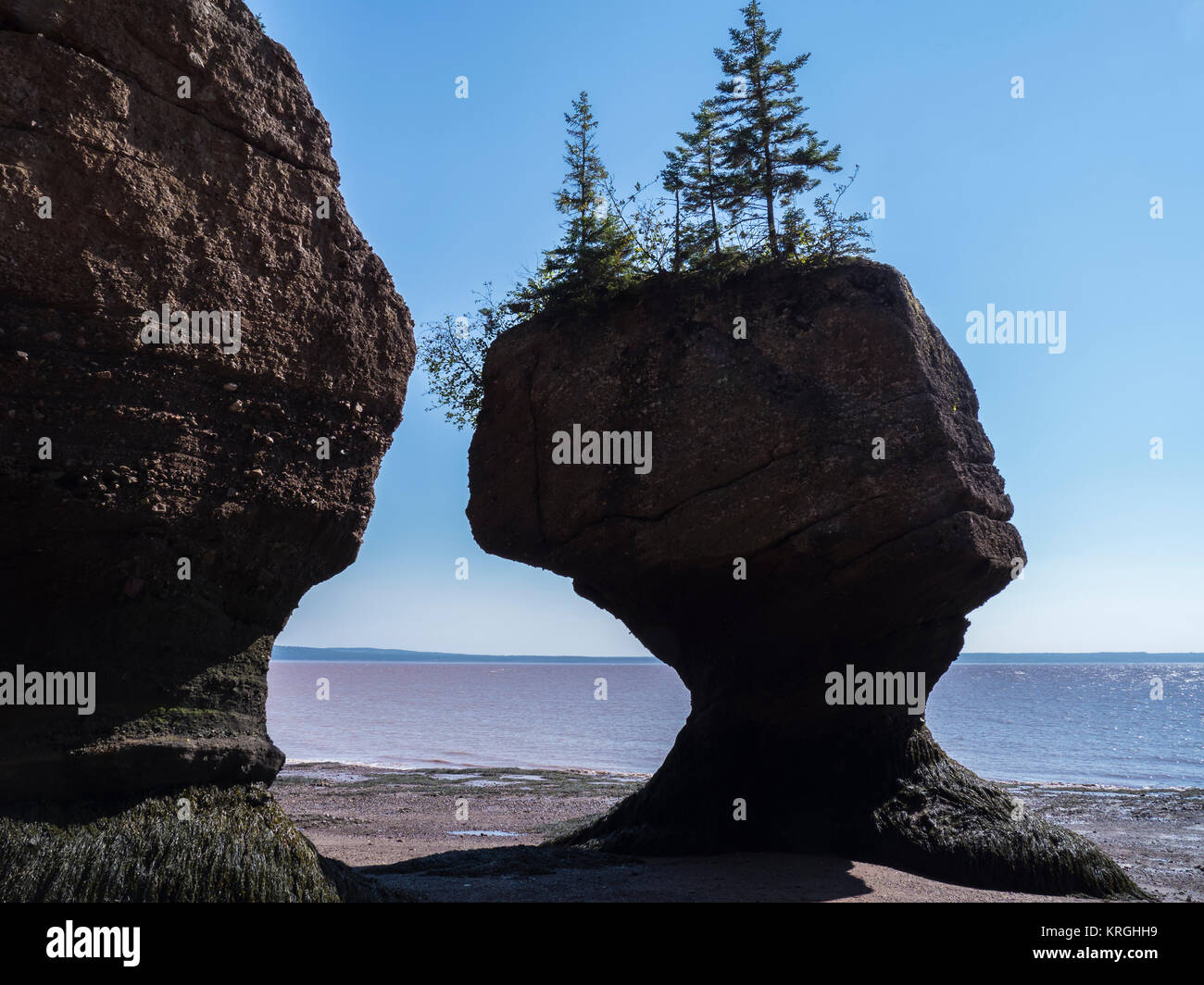 Flowerpot Rock Formations Stock Photos & Flowerpot Rock Formations ...
