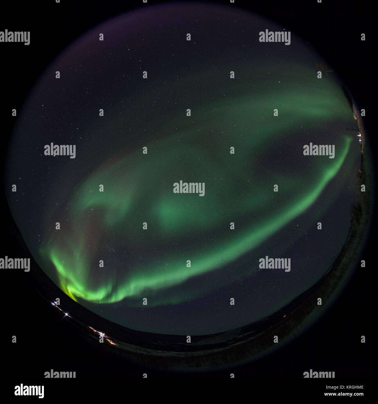 Caption: A NASA-funded sounding rocket launches into an aurora in the ...