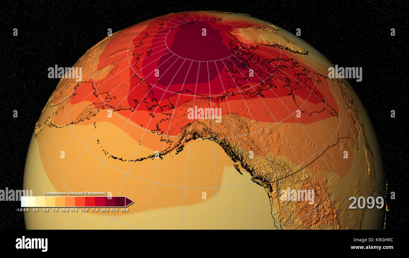 NASA predictions of global warming effects in 2099 - 20140311 Stock ...