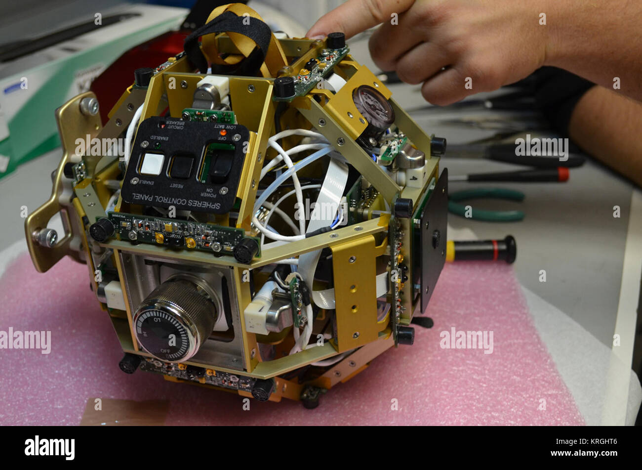 SPHERES internal components Stock Photo - Alamy