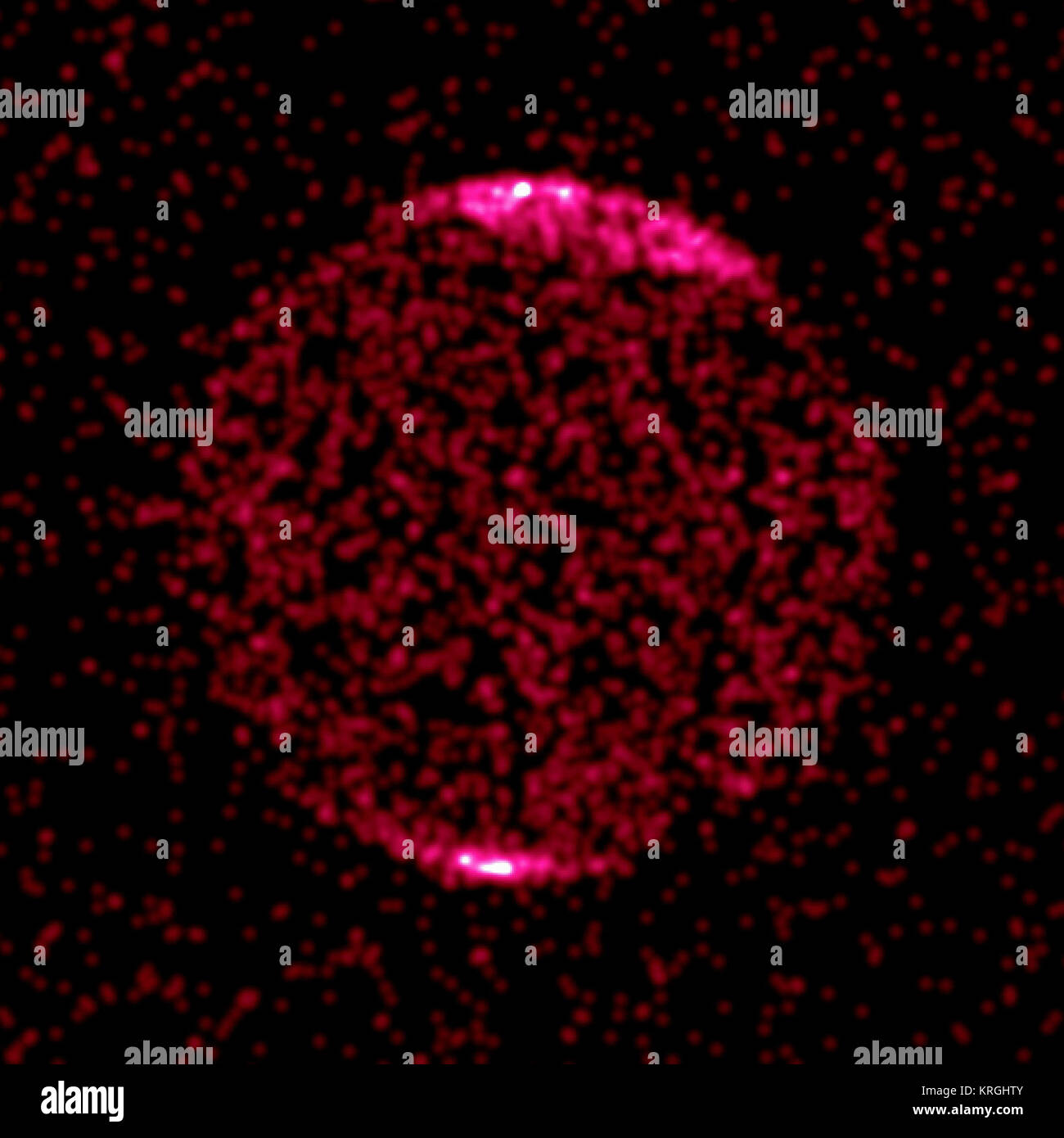 Jupiter X-ray Aurora Chandra Stock Photo - Alamy