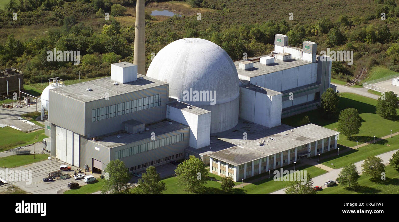 Space Power Facility aerial view Stock Photo - Alamy