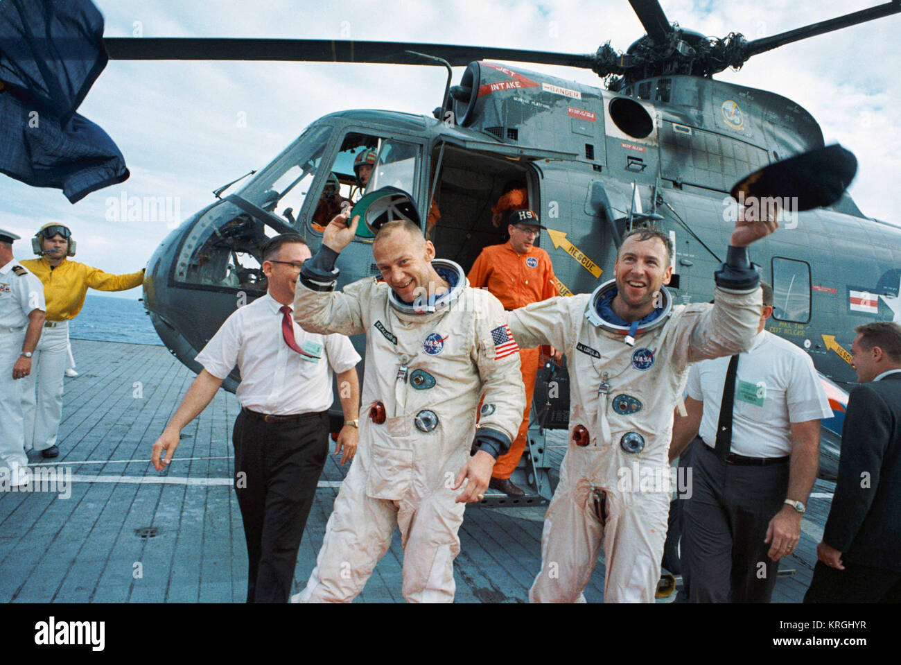 Gemini 12 recovery Stock Photo - Alamy