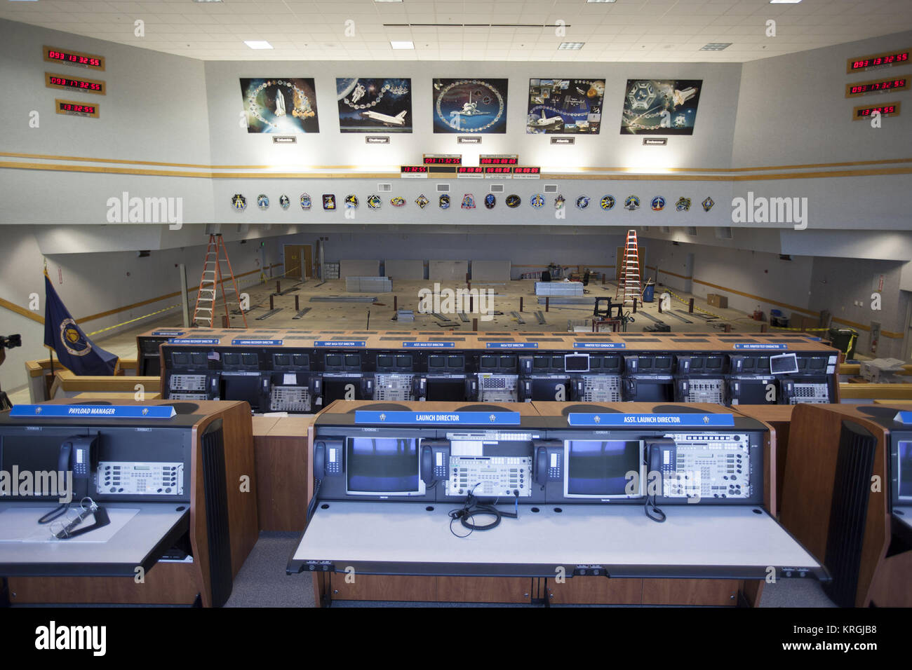 LCC Firing Room 4 under renovation (KSC-2014-1974 Stock Photo - Alamy
