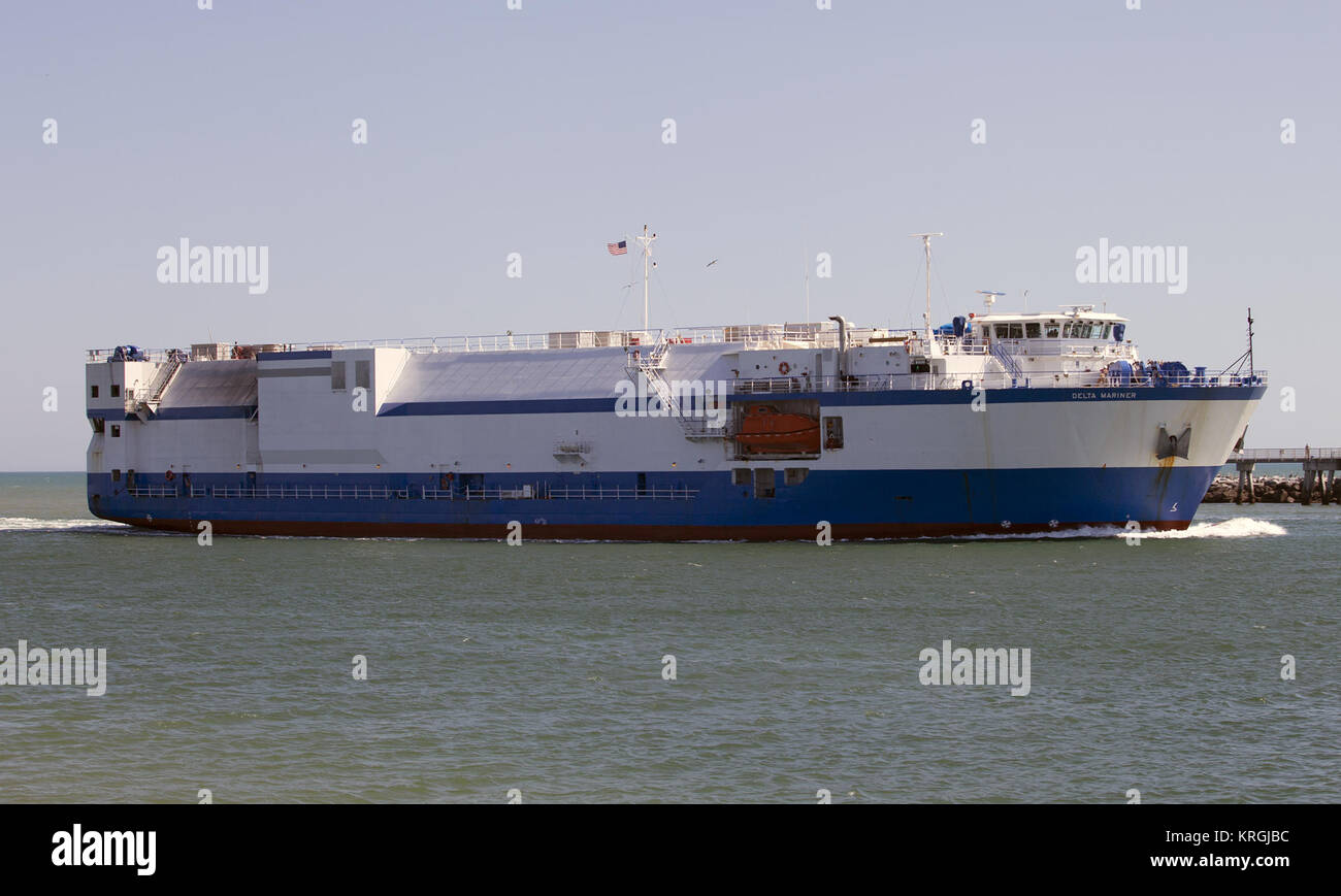 Delta Mariner enters Port Canaveral (KSC-2014-1526 Stock Photo - Alamy