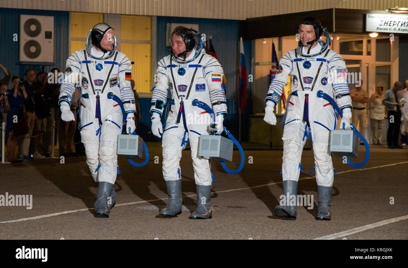 Expedition 40 Flight Engineer Alexander Gerst of the European Space ...