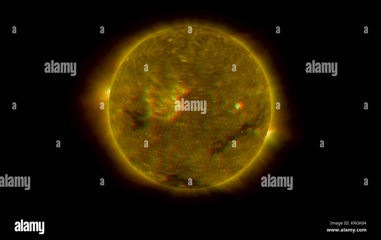 STEREO-Solar Flare in 3D Stock Photo - Alamy