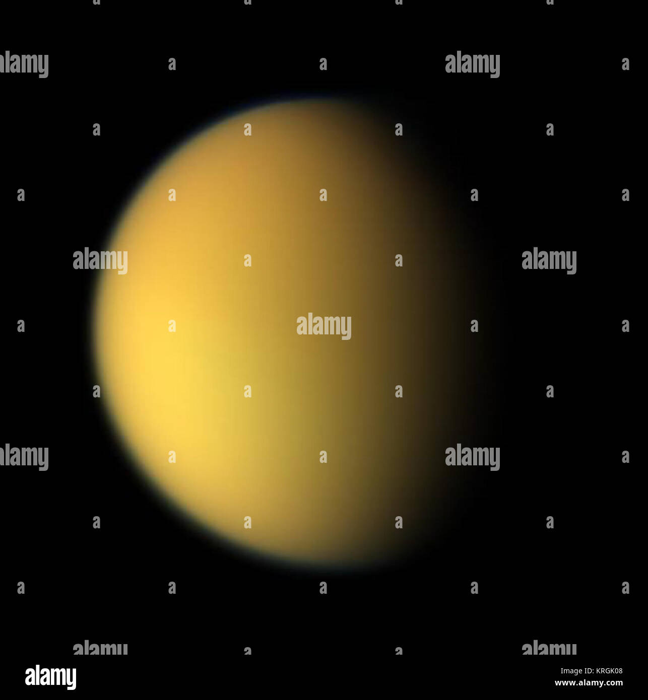 Titan Natural Color Stock Photo - Alamy