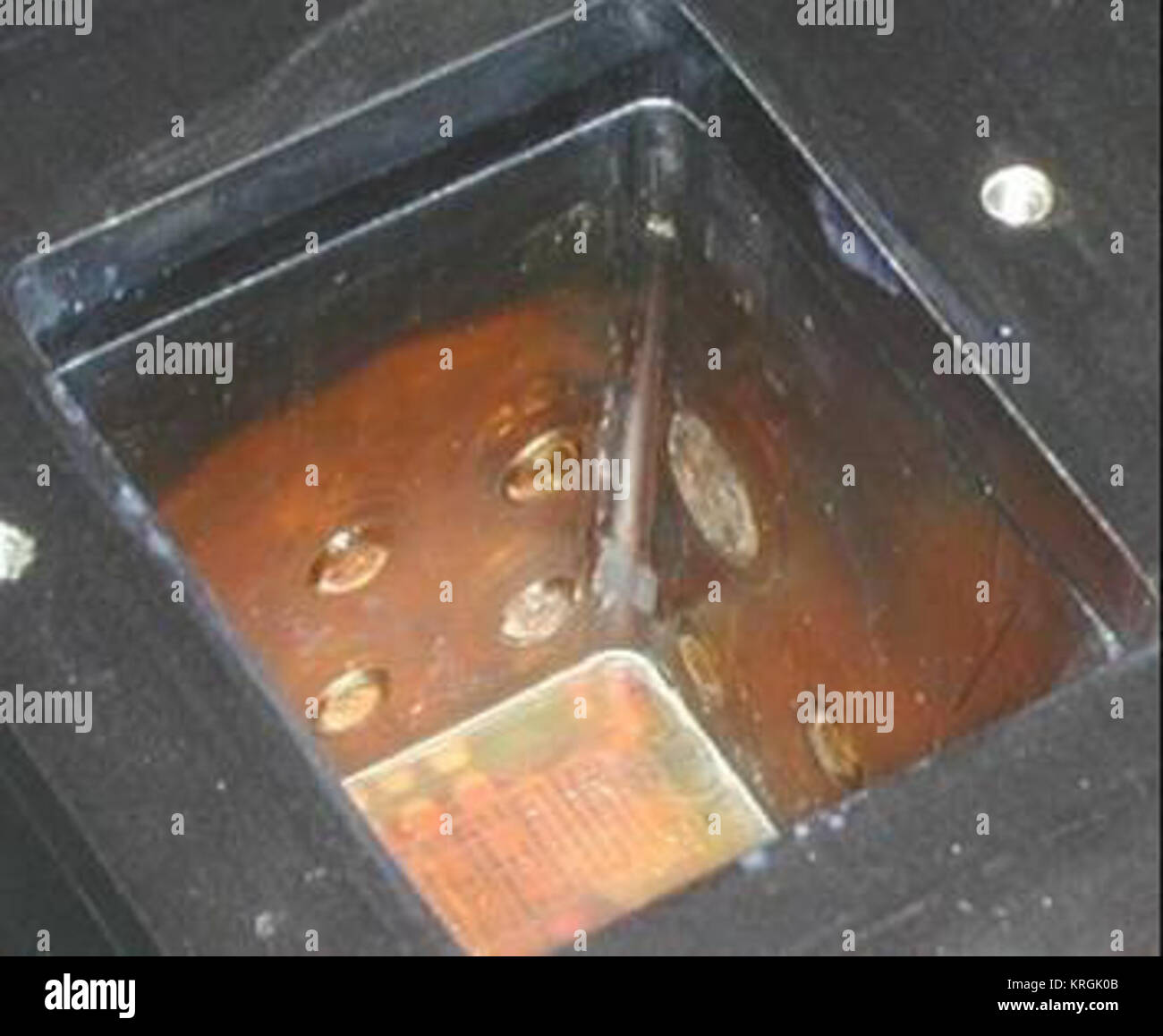 A prototype wet chemistry beaker Stock Photo - Alamy