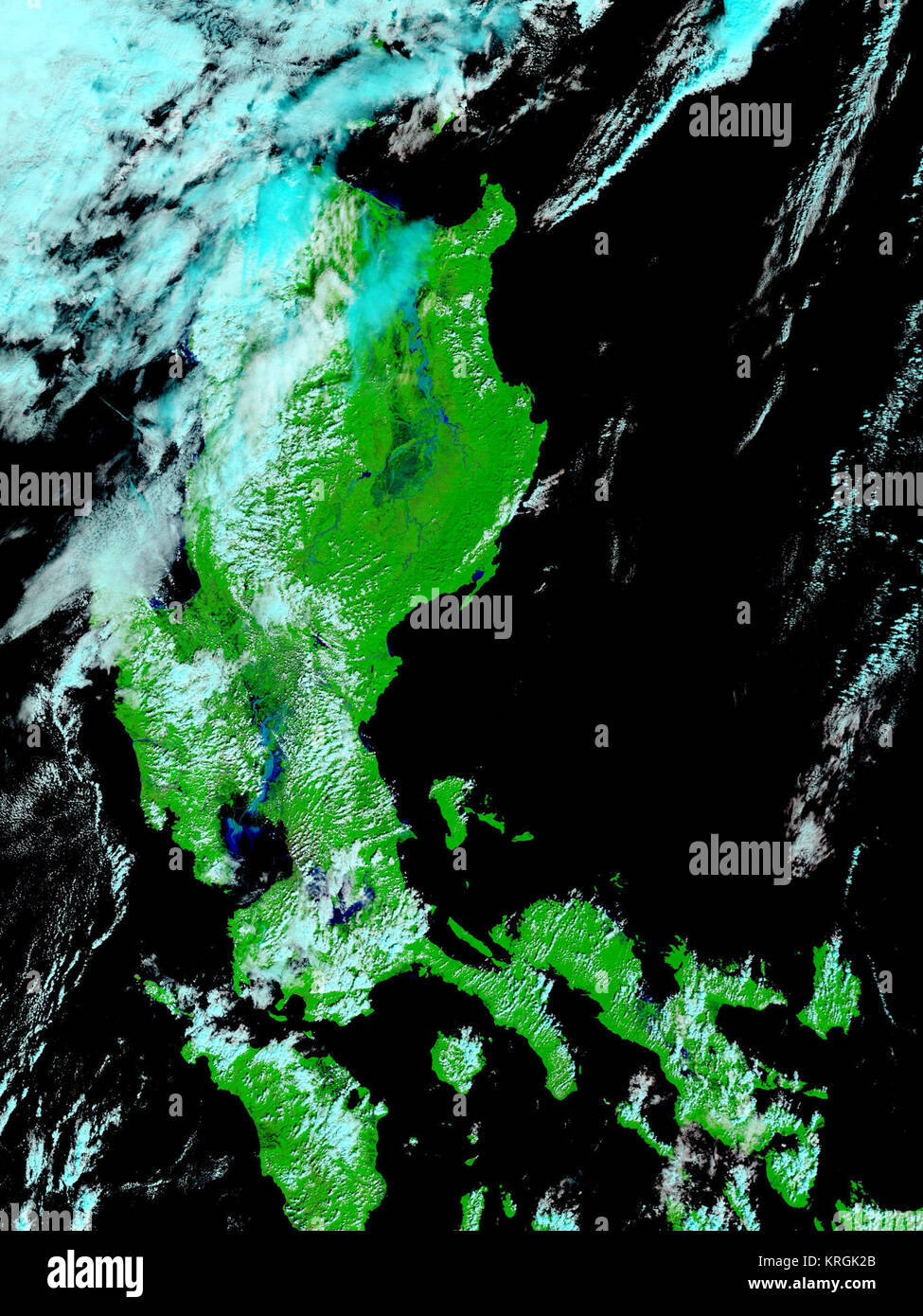 Floods in the Philippines 4 Dec 2004 Stock Photo - Alamy