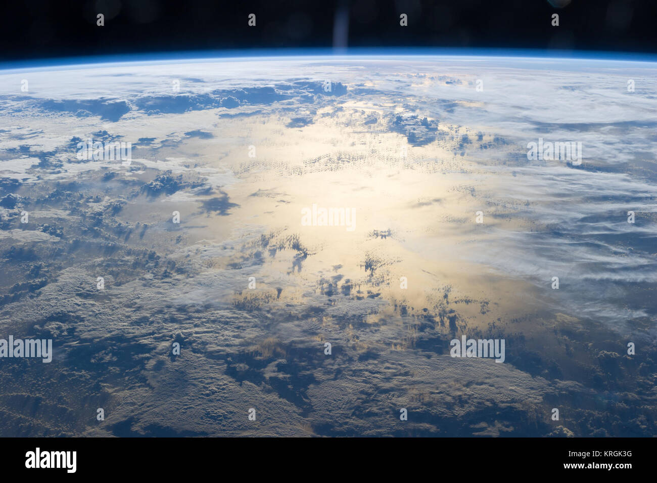 ISS-40 Clouds over the southern Pacific Ocean Stock Photo - Alamy