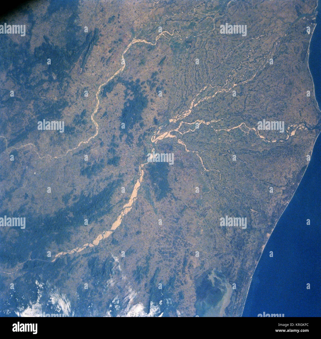Mahanadi River Map