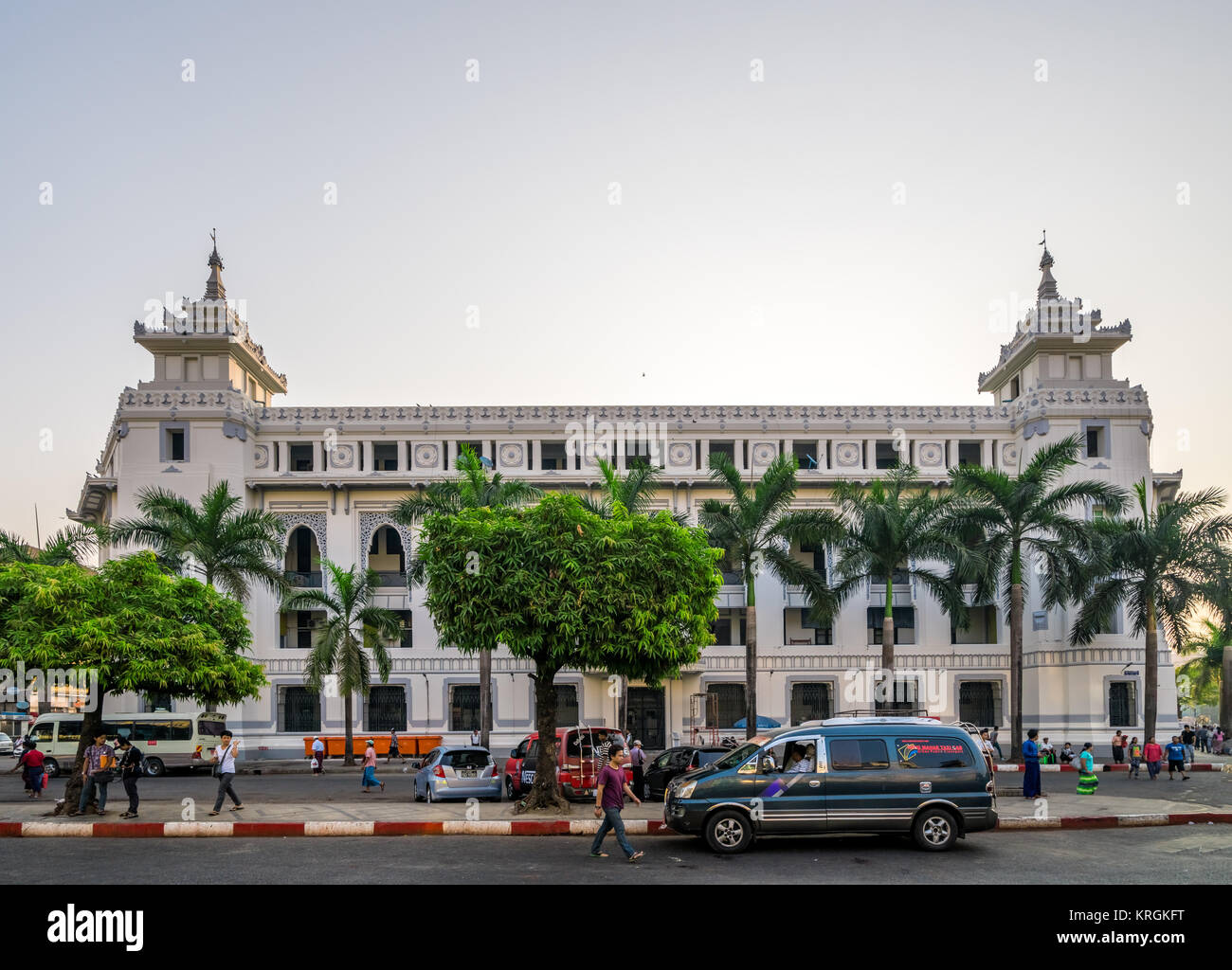 Town Hall, Yangon, Myanmar Stock Photo - Alamy