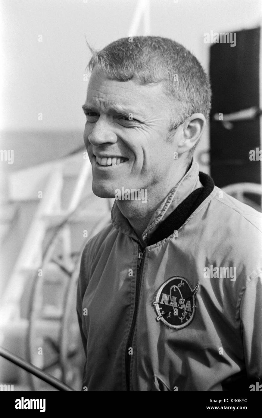 Apollo 9 Schweickart during training Stock Photo - Alamy