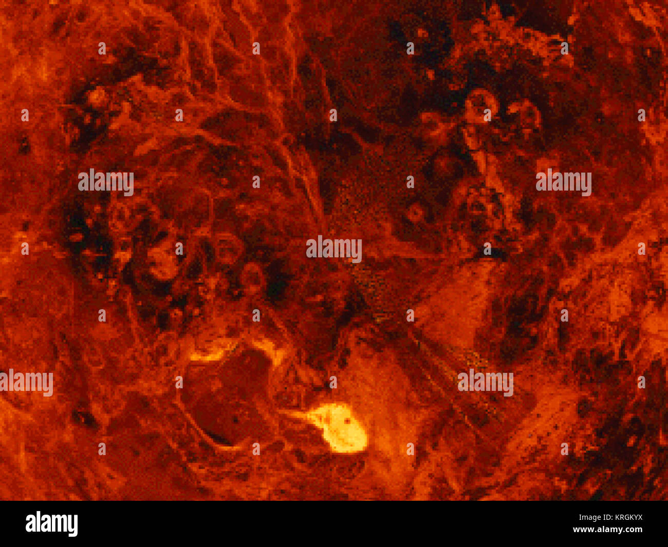 Maxwell Montes on Venus Stock Photo - Alamy