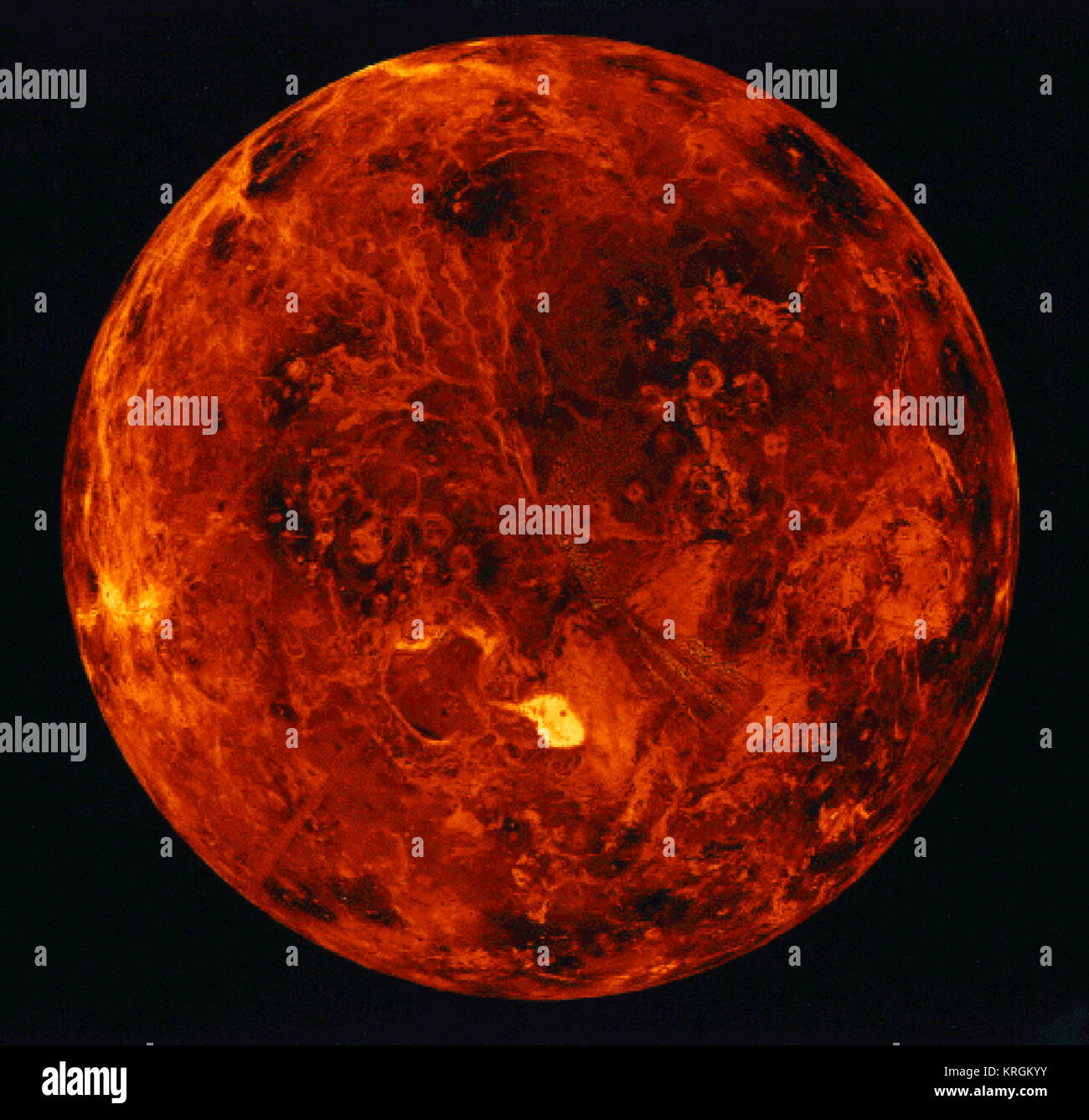 North pole of Venus Stock Photo - Alamy