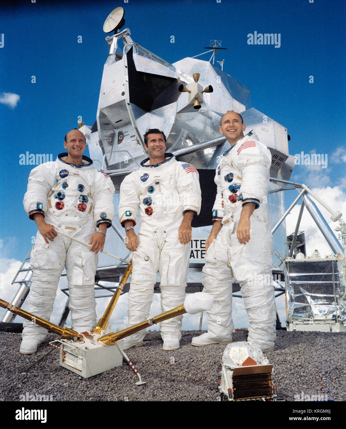 Apollo 12 prime crew hi-res stock photography and images - Alamy
