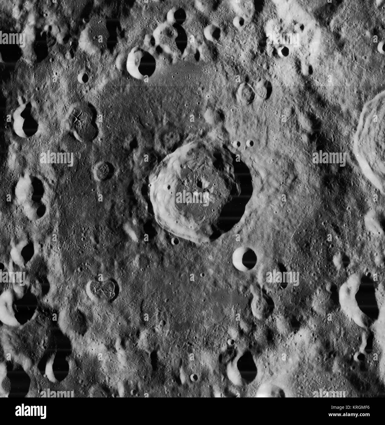 Einstein crater 4188 h2 4188 h3 Stock Photo - Alamy