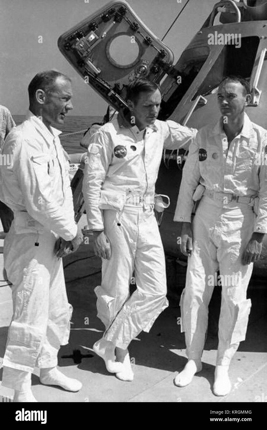 Buzz aldrin neil armstrong Black and White Stock Photos & Images - Alamy