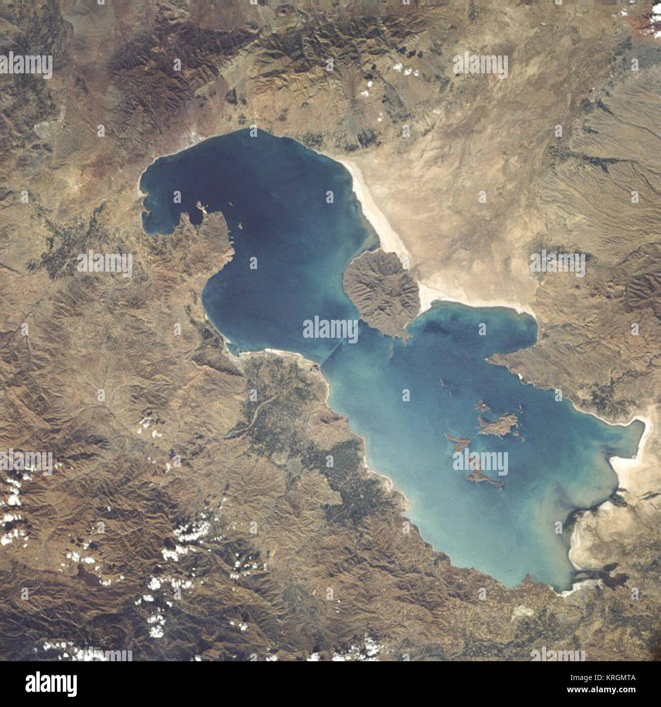 Lake urmia 1984 Stock Photo - Alamy
