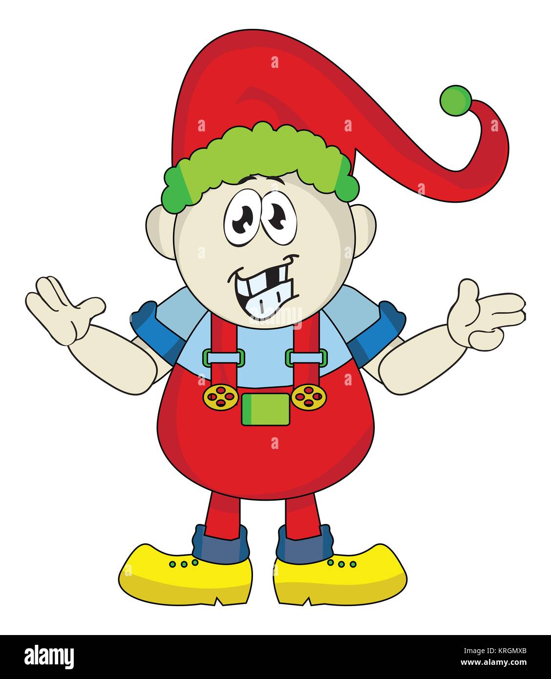 Laughing elf Cut Out Stock Images & Pictures - Alamy