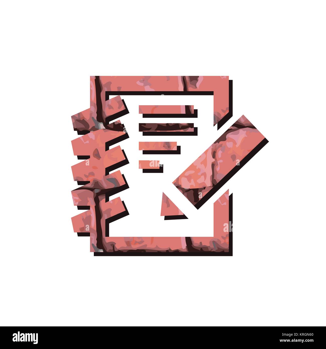 Checklist icon vector hi-res stock photography and images - Alamy