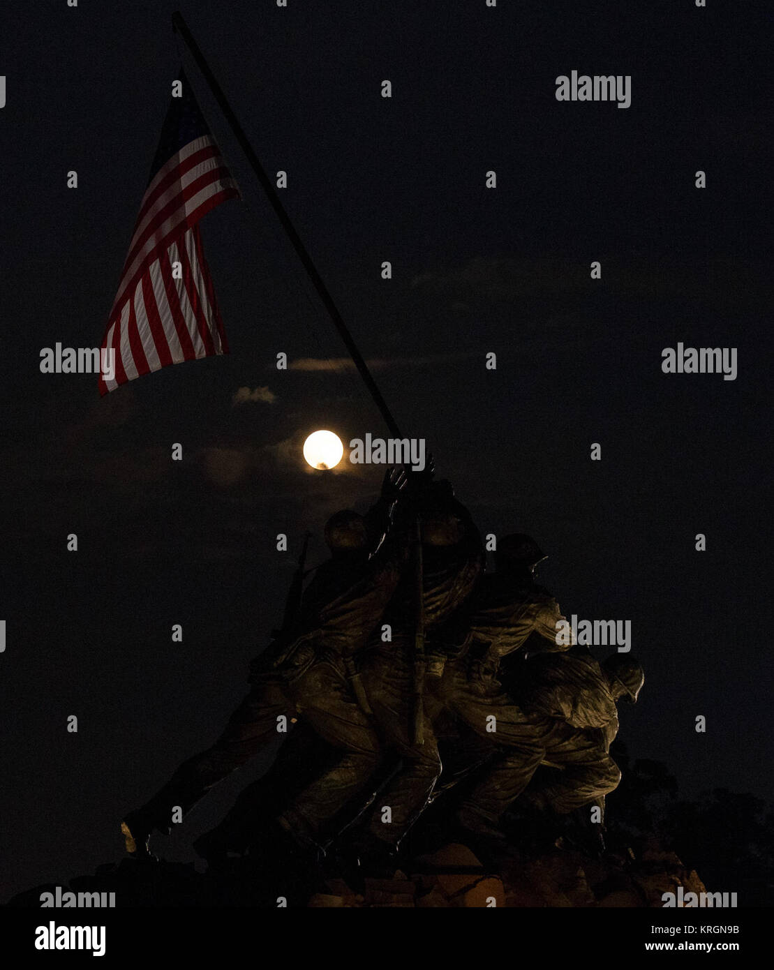 Full moon over earth nasa hi-res stock photography and images - Alamy