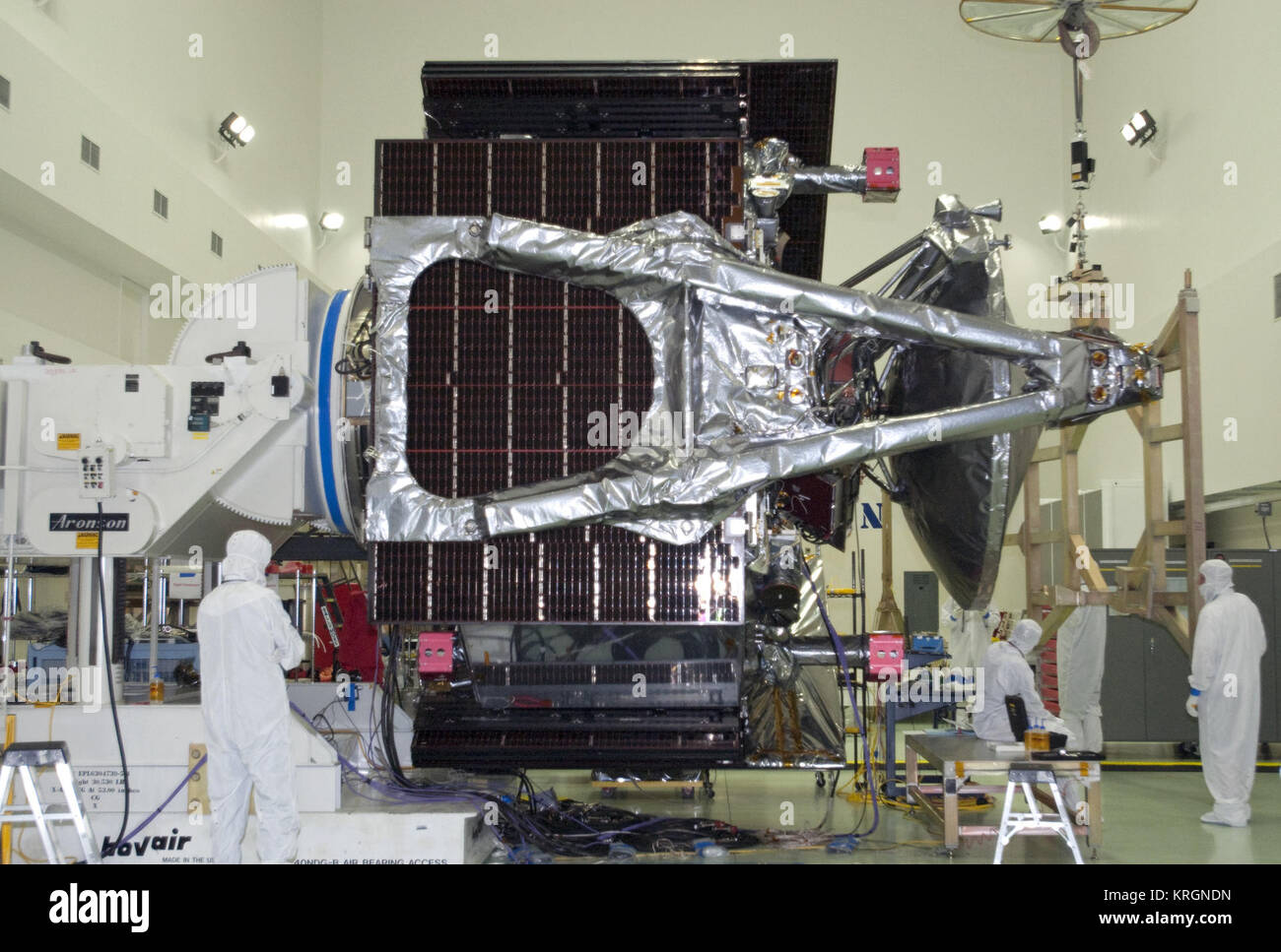 Juno's solar panel with the magnetometer is attached to Juno Stock ...