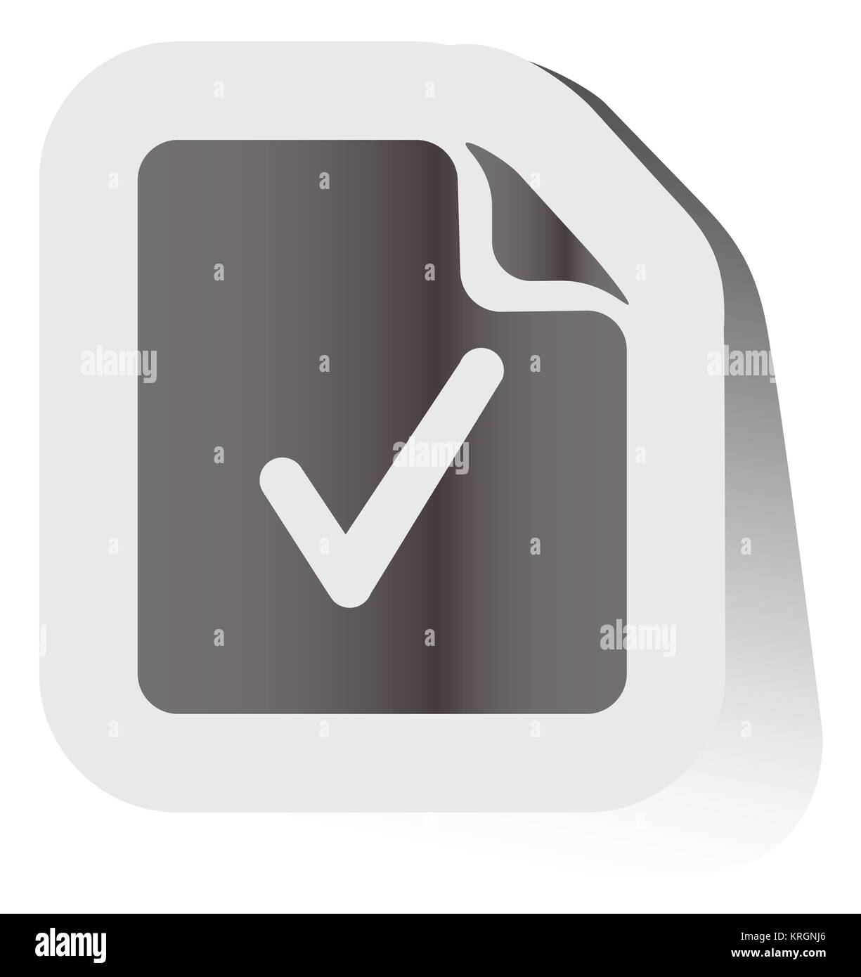 Checklist checkmark vector hi-res stock photography and images - Alamy