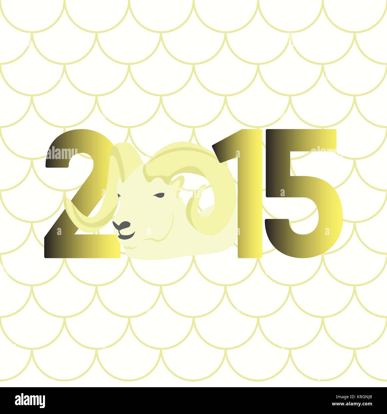 2015 Year Goat China Chinese Card High Resolution Stock Photography and ...