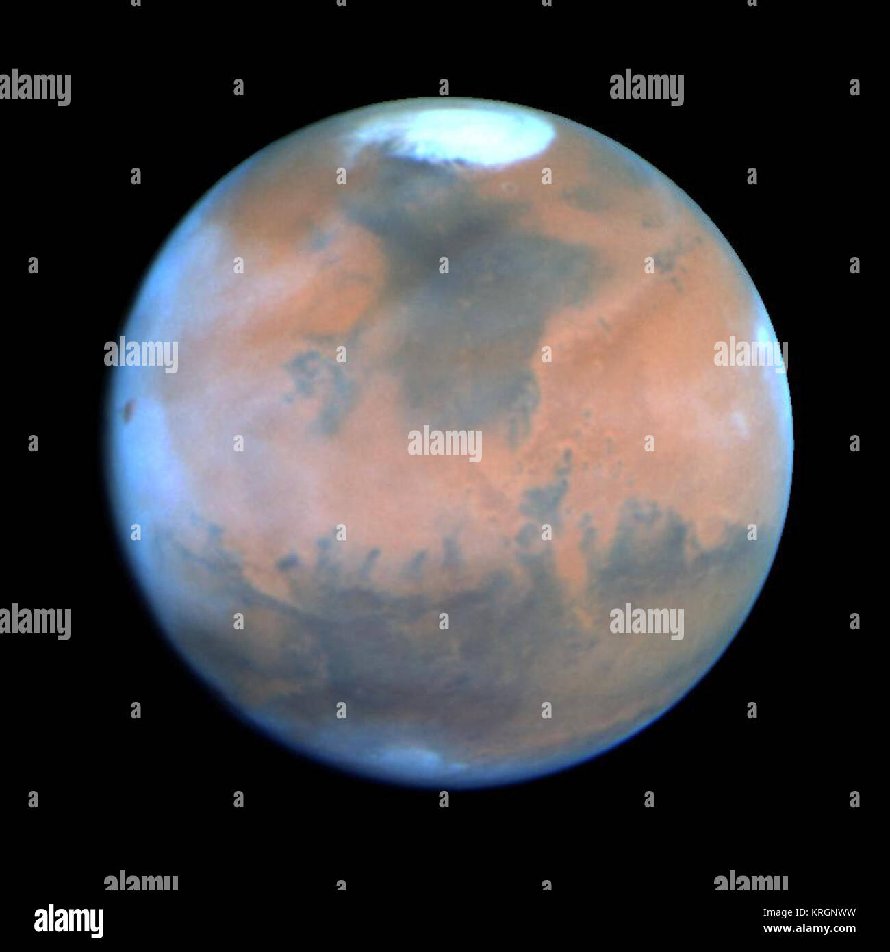 Mars atmosphere by Hubble Stock Photo - Alamy