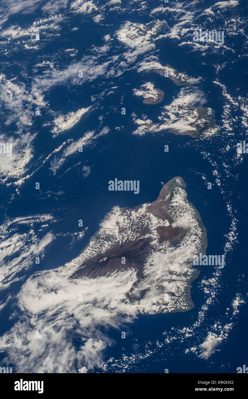 Hawaiian islands nasa hi-res stock photography and images - Alamy